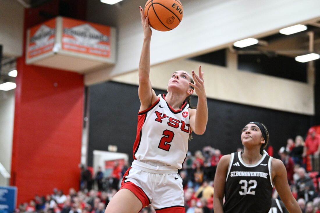 Magestro scores 1,000th point to lead YSU to 60-52 win over St ...